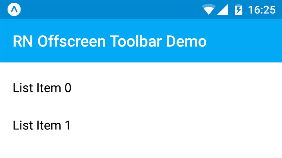 React Native Offscreen Toolbar - Byte Tank